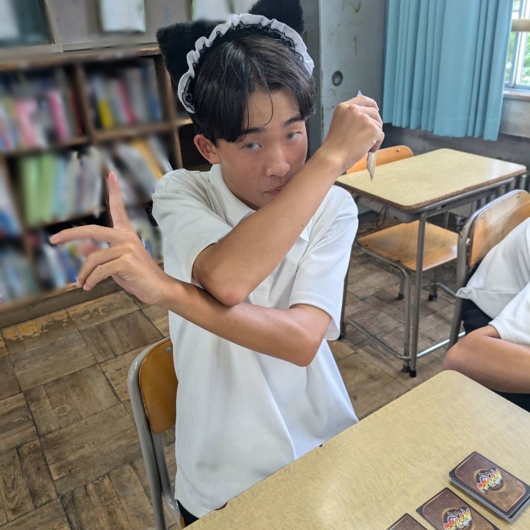 2年時のクラス企画です！ 2年1組 2年1組では某番組を模して - 山形県立寒河江高等学校